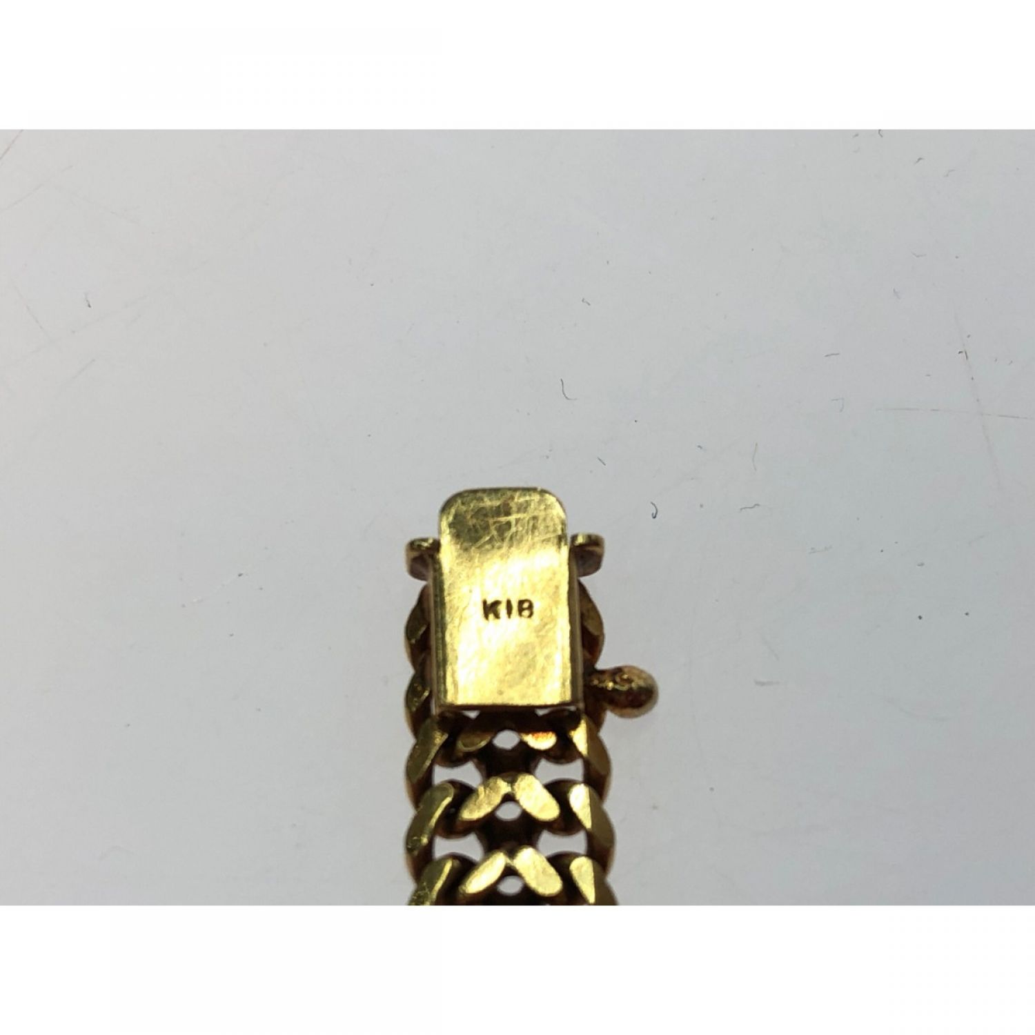 貴金属 アクセサリー ネックレス K18 18金 40cm 喜平 ビスマルクチェーン 33.7g｜中古ジュエリー｜なんでもリサイクルビッグバン