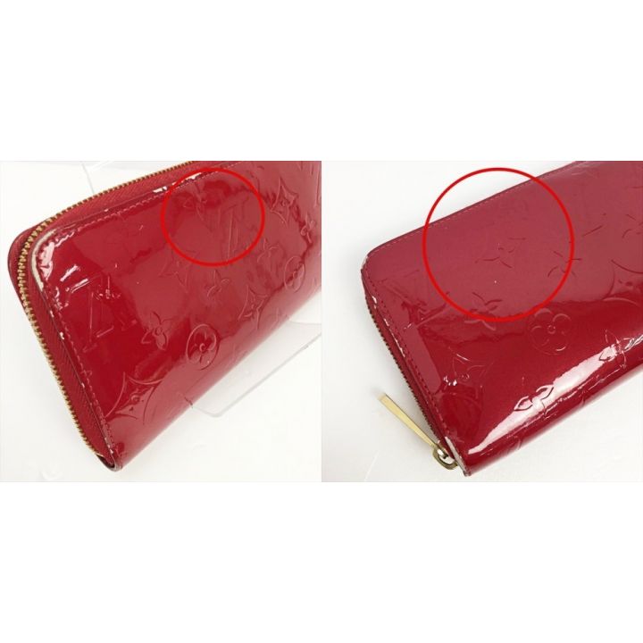 LOUIS VUITTON ルイヴィトン ヴェルニ ジッピーウォレット M91981