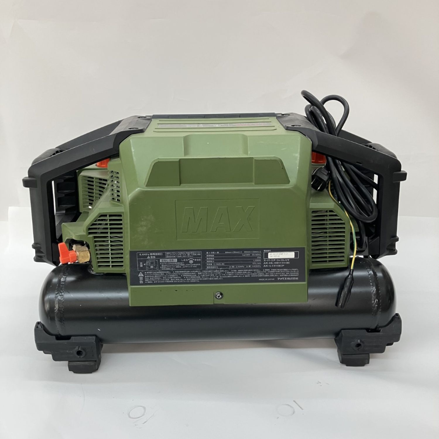 MAX マックス エアコンプレッサ ミリタリーグリーン 本体のみ AK-HH1310E｜中古｜なんでもリサイクルビッグバン