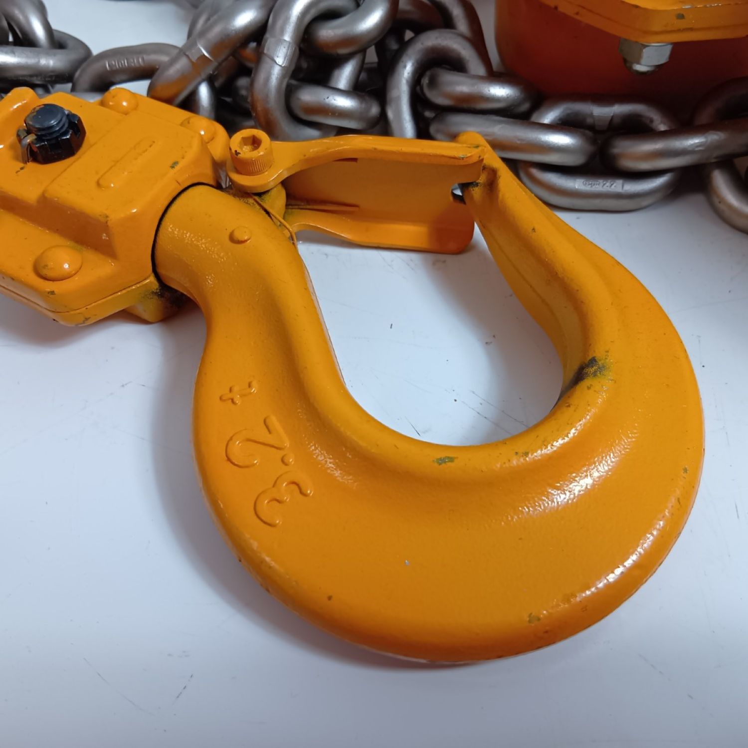 KITO キトー レバーブロック LB032 オレンジ 3.2t - 中古工具・電動工具 - なんでもリサイクルビッグバン